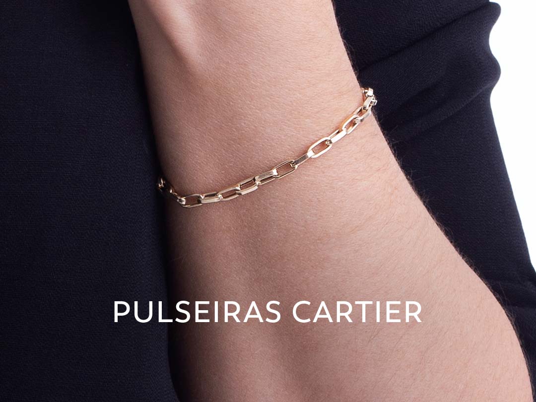 Pulseiras Cartier de Ouro 18K Fluairte